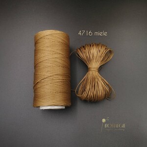 Macrame Jewellery Thread, Waxed Thread, Macrame Cord 500 Meters 1mm - Etsy