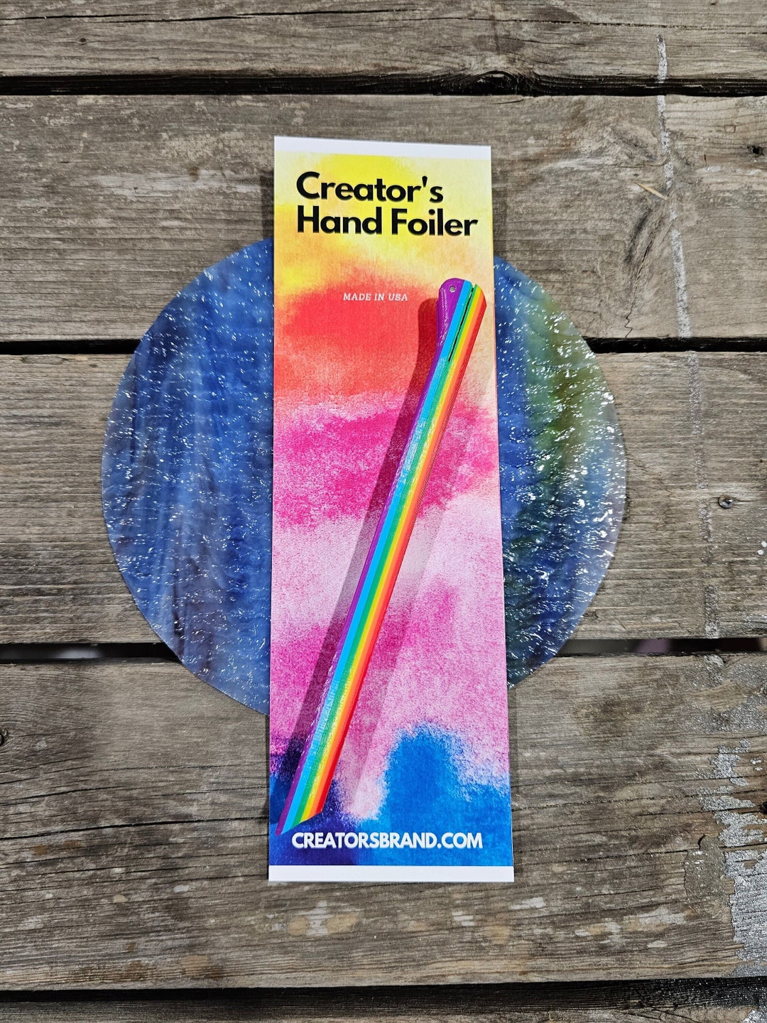 Creator's 3/16, 7/32, 1/4 Hand Foiler Makes Foiling Stained Glass ...