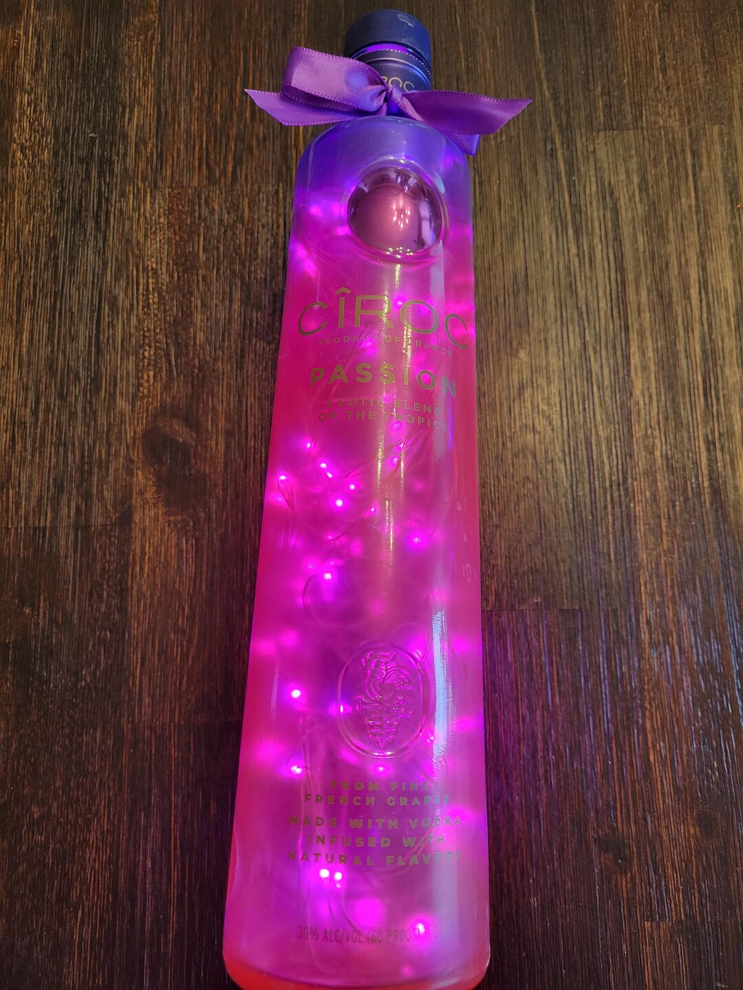 Ciroc Passion Vodka Illuminated Liquor Bottle. LED Battery Operated ...