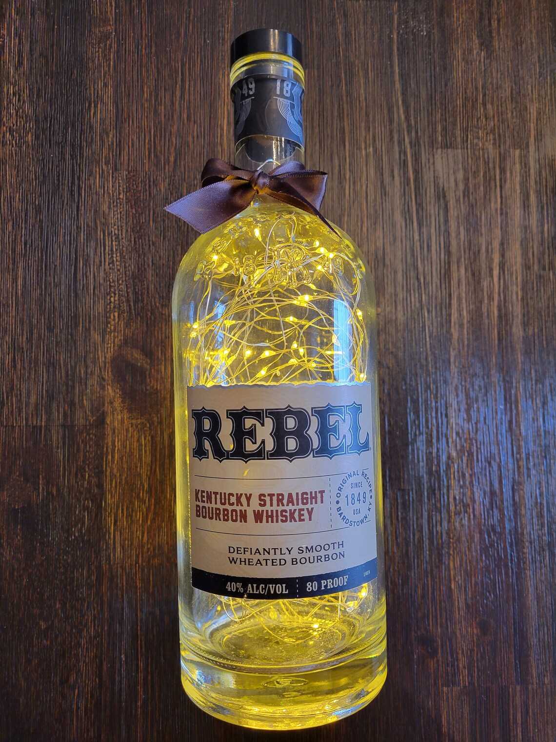 REBEL Kentucky Bourbon Whiskey: Blue Lights - Etsy
