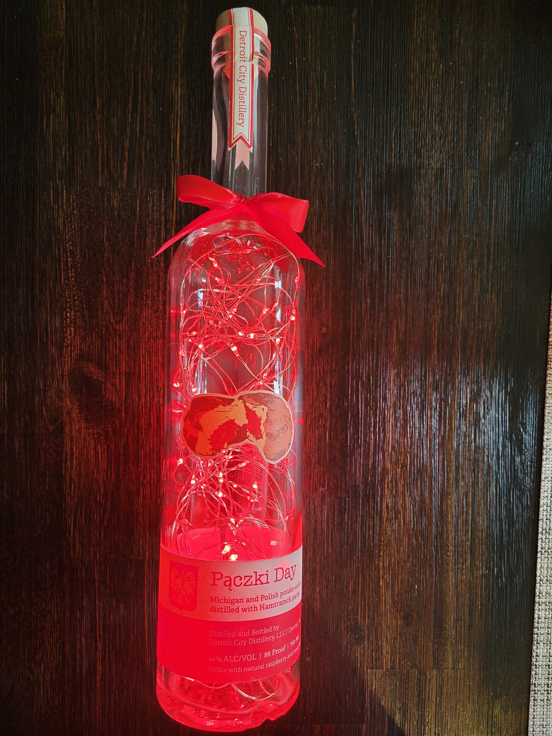 Paczki Day Potato Vodka Bottle With LED Lights - Etsy