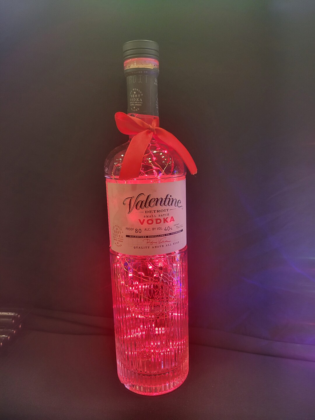 Valentine Vodka: LED Lights - Etsy