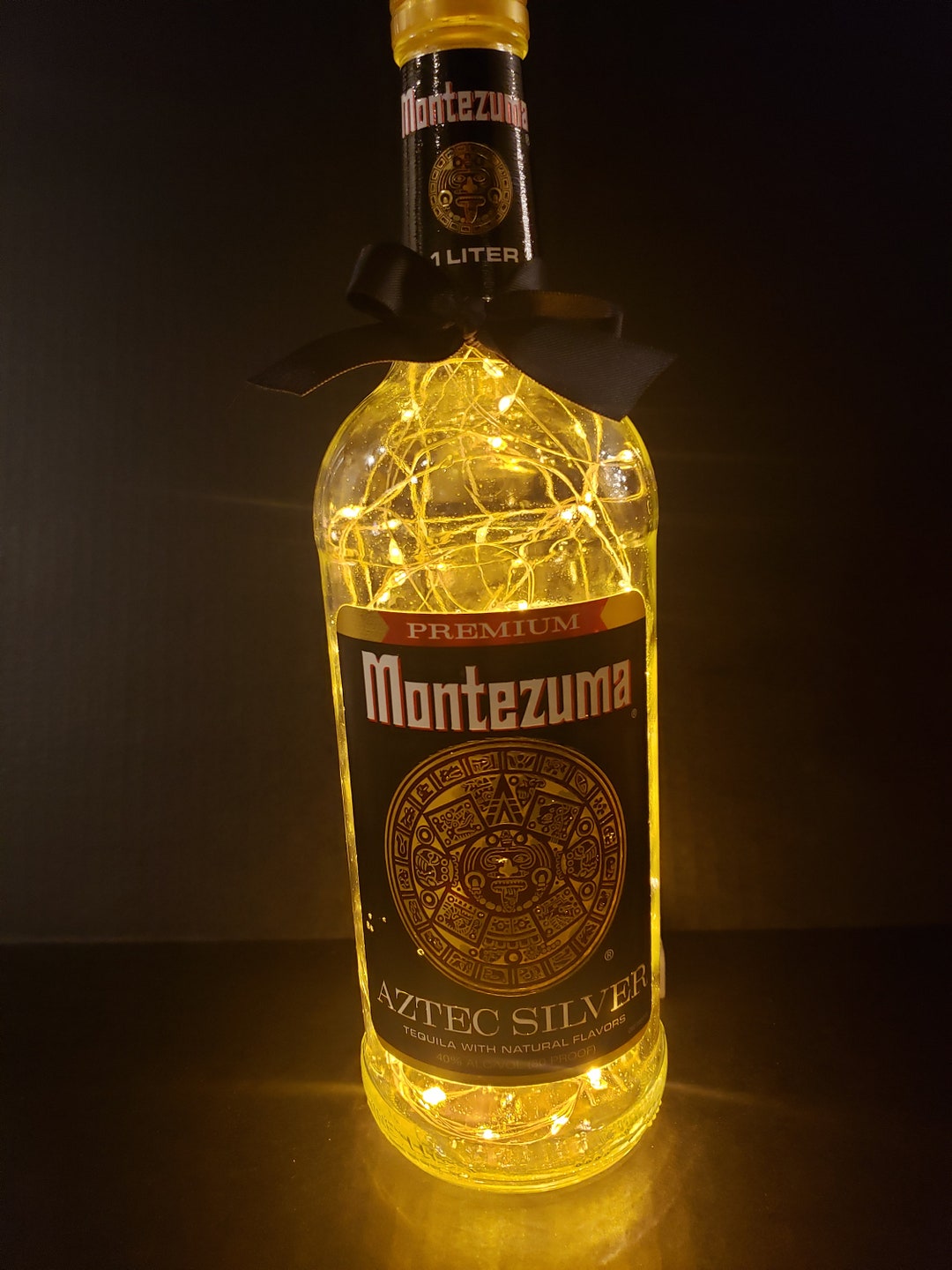 Montezuma Aztec Silver Tequila: Gold Lights - Etsy