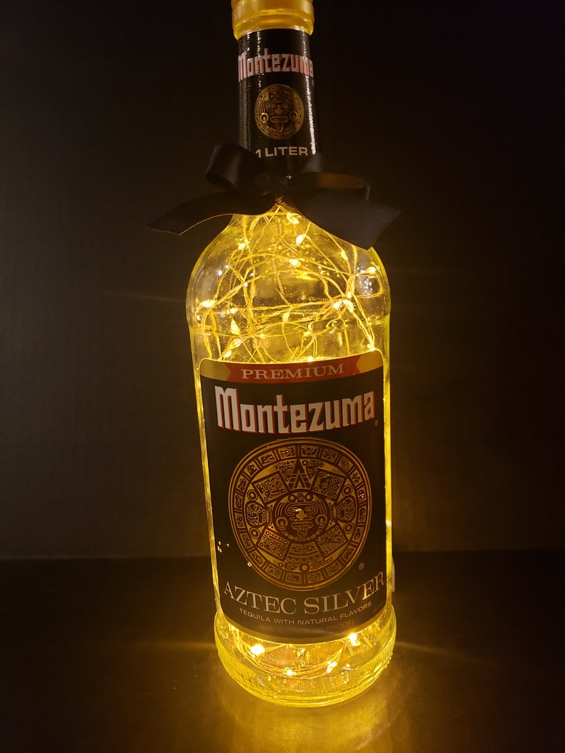 Montezuma Aztec Silver Tequila: Gold Lights - Etsy