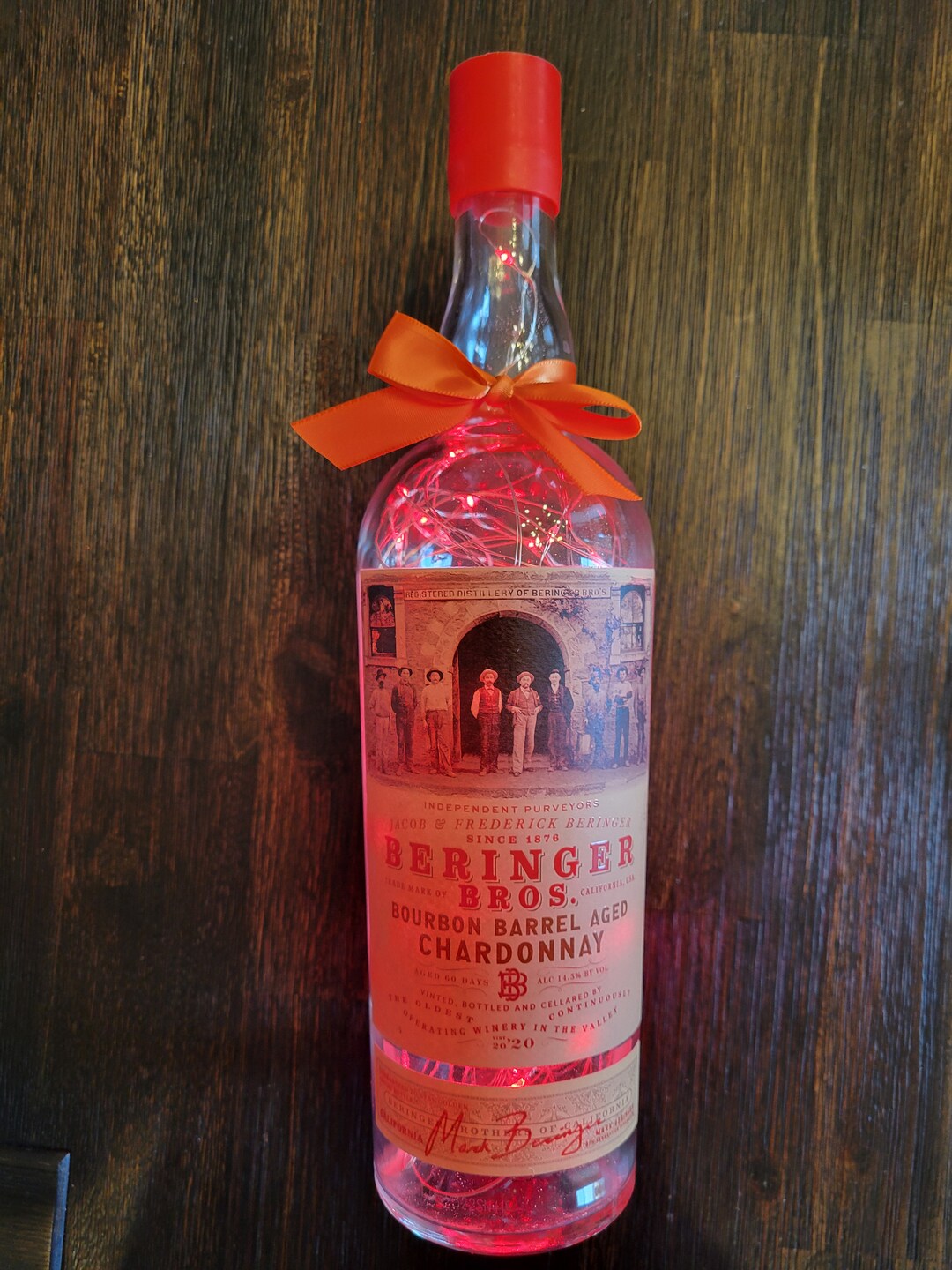 Wine : Beringer Bros. Bourbon Barrel Chardonnay - Etsy