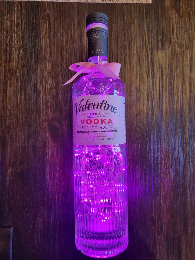 Valentine Vodka: LED Lights - Etsy