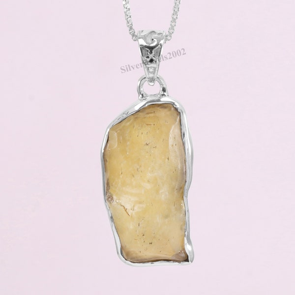 Libyan Desert Glass Pendant - Etsy