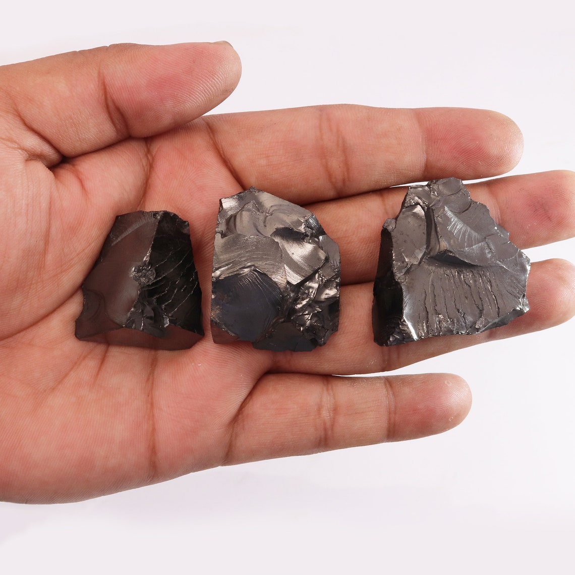 Noble Shungite-Silver Shungite-Crystal Shungite-Shungite loose | Etsy