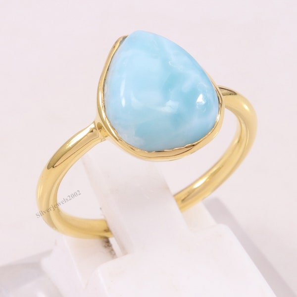 Larimar Gold - Etsy