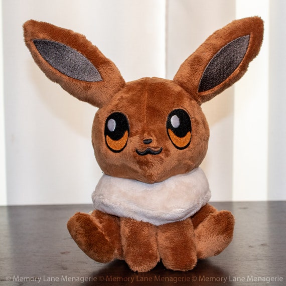 Buy Handmade Eevee Plush Fluffy Fox Monster Plushie Cosplay Prop Online in India Etsy