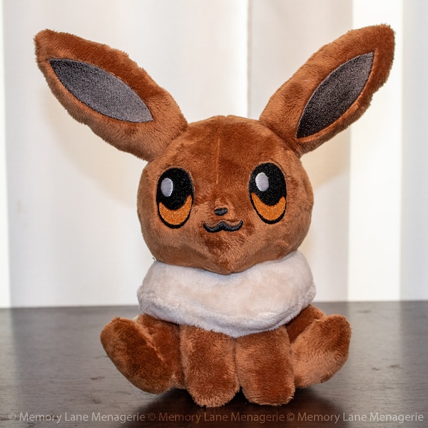 Eevee Plushie Handmade - Etsy