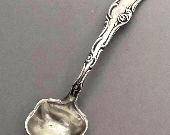 OLD ENGLISH Sterling Master Salt Spoon Towle Mfg Co With Lovely Art ...