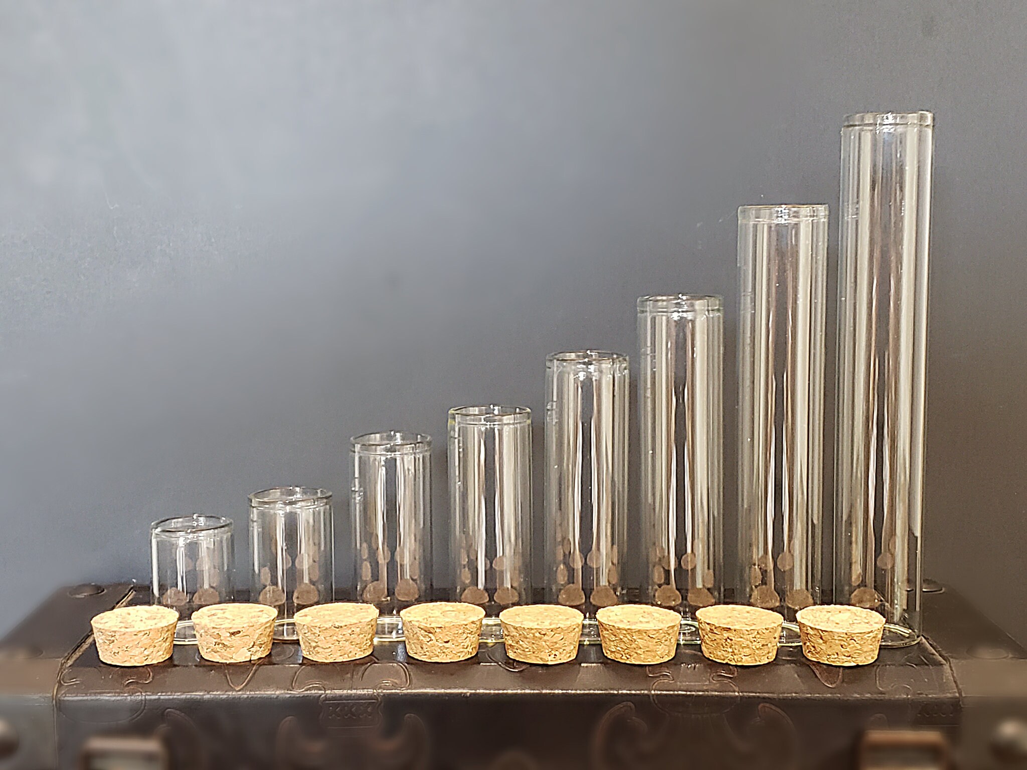 DND Die HOLDER Container Glass Bottle Wide Mouth Jar Diy Empty Fillable ...