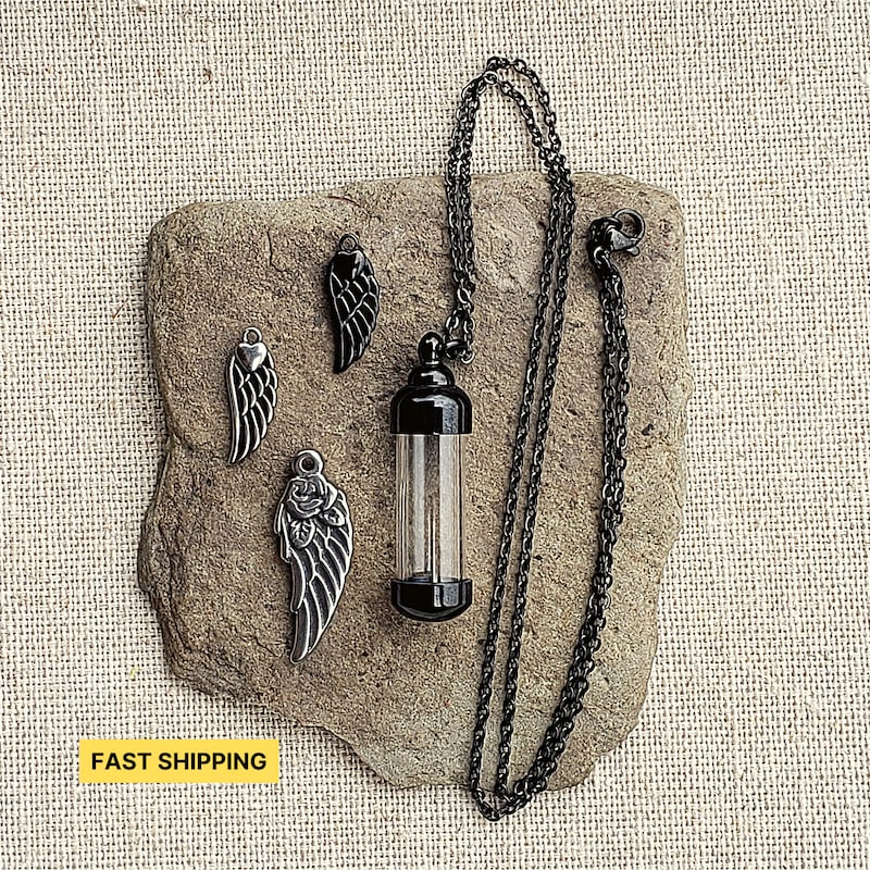 Cremation Capsule Charm - Etsy