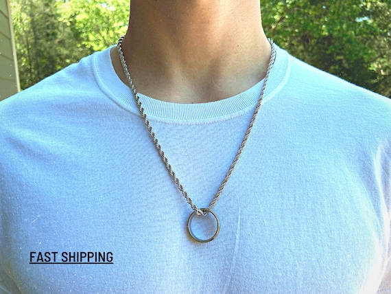 Rings and chains for guys store