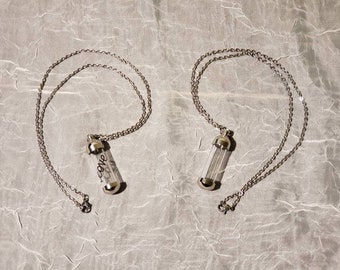 Glass Jar Necklace | Etsy