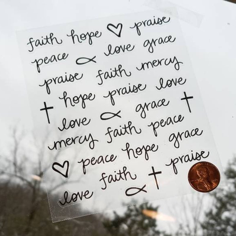 Religious Sticker - Etsy