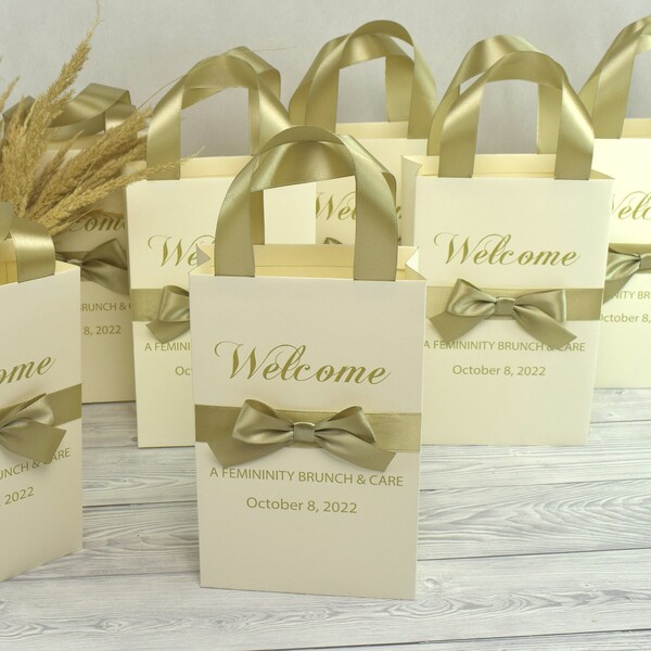 Ivory Favor Bags - Etsy