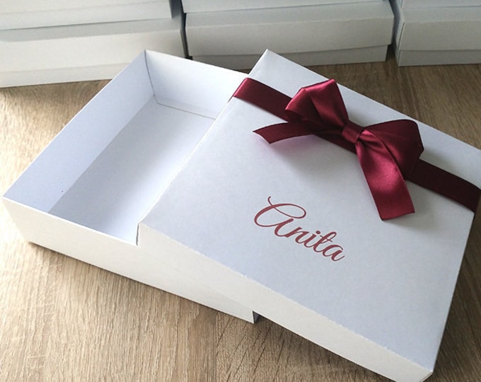 Carton Gift Boxes, Cardboard Kraft Boxes, Bridesmaid Gift Boxes ...