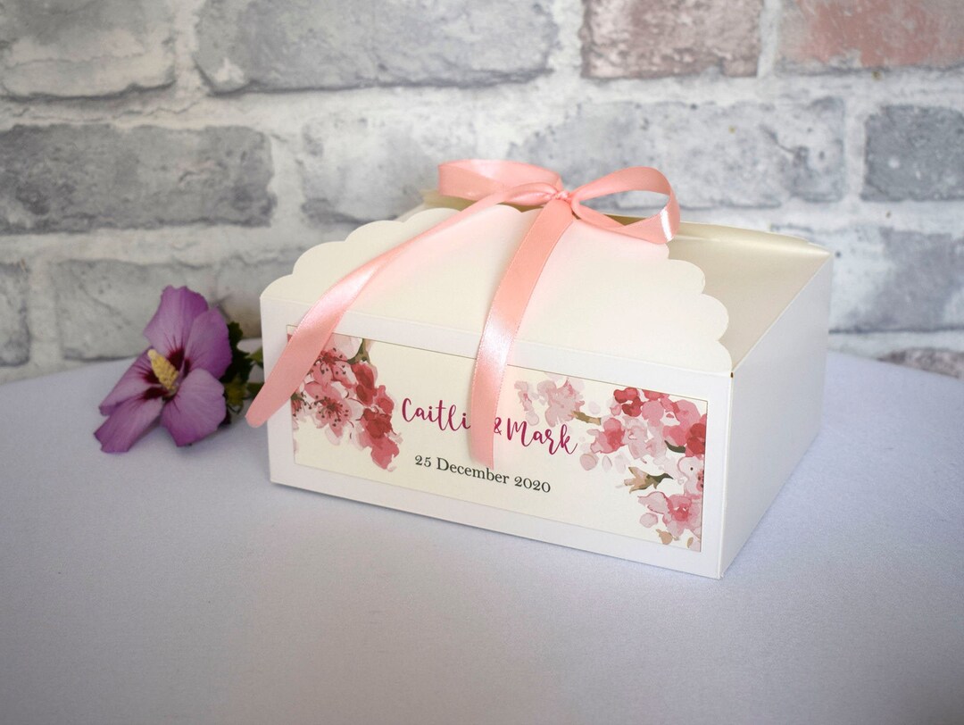 Cake Boxes Favors Cake Boxes for Wedding Cake Boxes With - Etsy