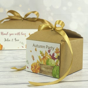 Gift Box, Packaging Boxes Custom, Cookie Packaging, Autumn Gift Box ...