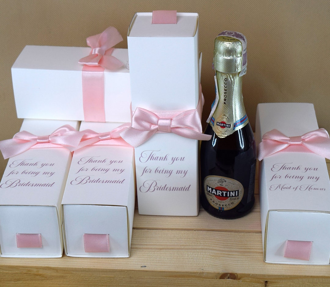 Personalized Mini Champagne Boxes: Bridal Shower Favor - Etsy