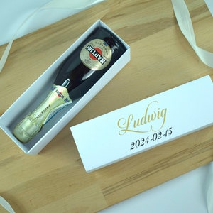 Personalized Mini Champagne Box: Bridesmaid Thank You Gift, Custom ...
