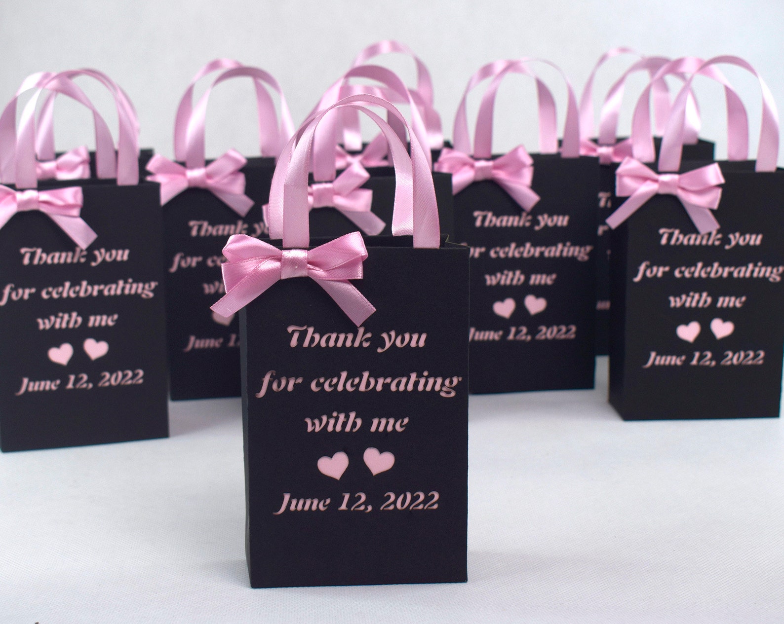 Elegant Gift Bags Bags With Satin Ribbon Handles Gold Gift - Etsy