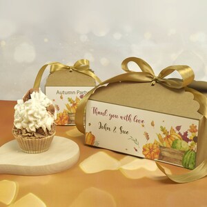 Gift Box, Packaging Boxes Custom, Cookie Packaging, Autumn Gift Box ...