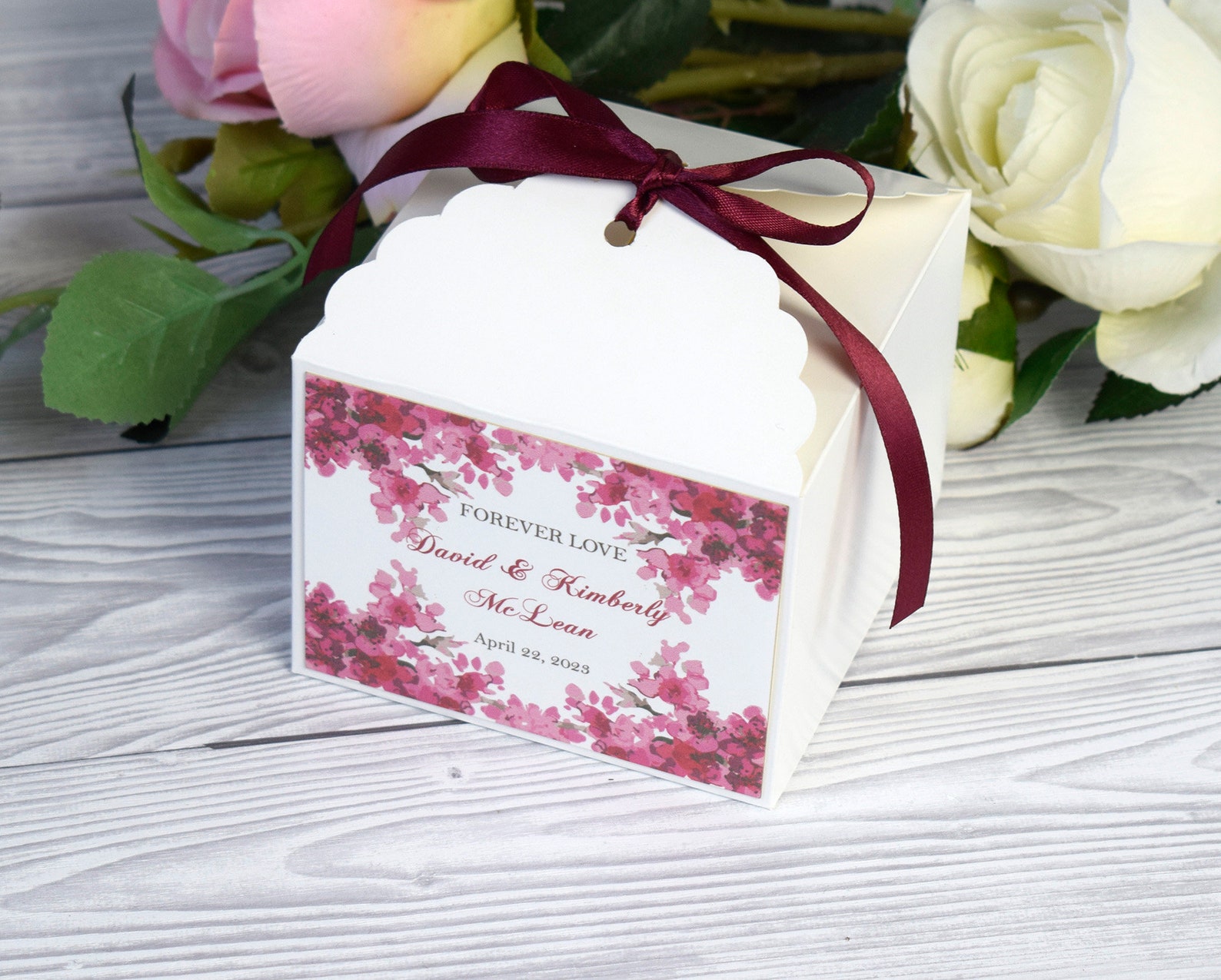 Cake Boxes Favors Cake Boxes for Wedding Cake Boxes With - Etsy