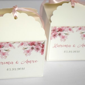 Cake Boxes Favors, Cake Boxes for Wedding, Cake Boxes With Ribbon, Cake ...