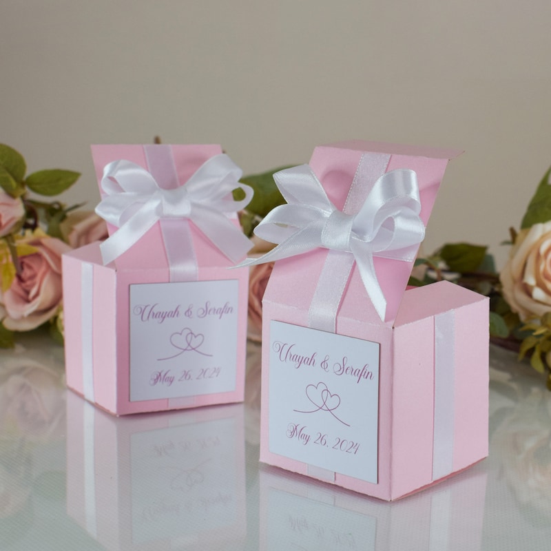 Pink Wedding Favor - Etsy