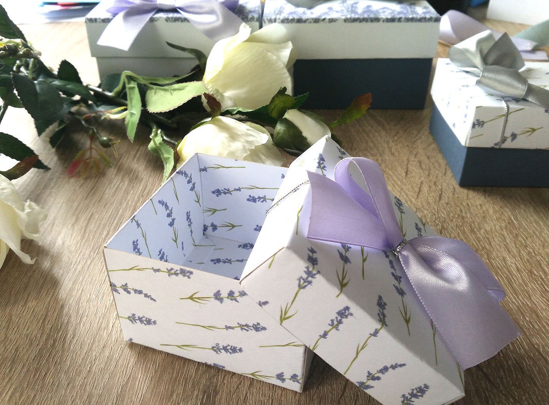 Wedding Favor Boxes, Lavender Wedding, Decorate Favor Boxes, Lavender ...