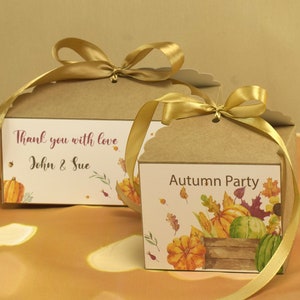 Gift Box, Packaging Boxes Custom, Cookie Packaging, Autumn Gift Box ...