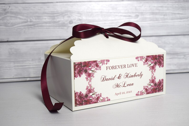 Cake Boxes Favors Cake Boxes for Wedding Cake Boxes With - Etsy