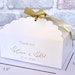 Cake Boxes Favor Cake Boxes With Ribbon Thank You Gift - Etsy