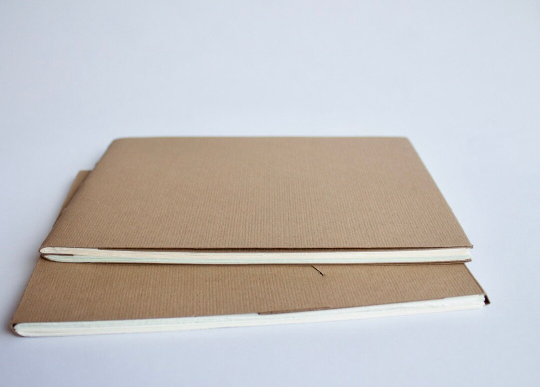 Brown Notebooks, Pages Interleaved With Tracing Paper of Different ...