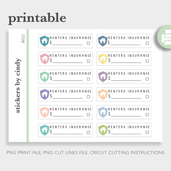 Insurance Stickers - Etsy