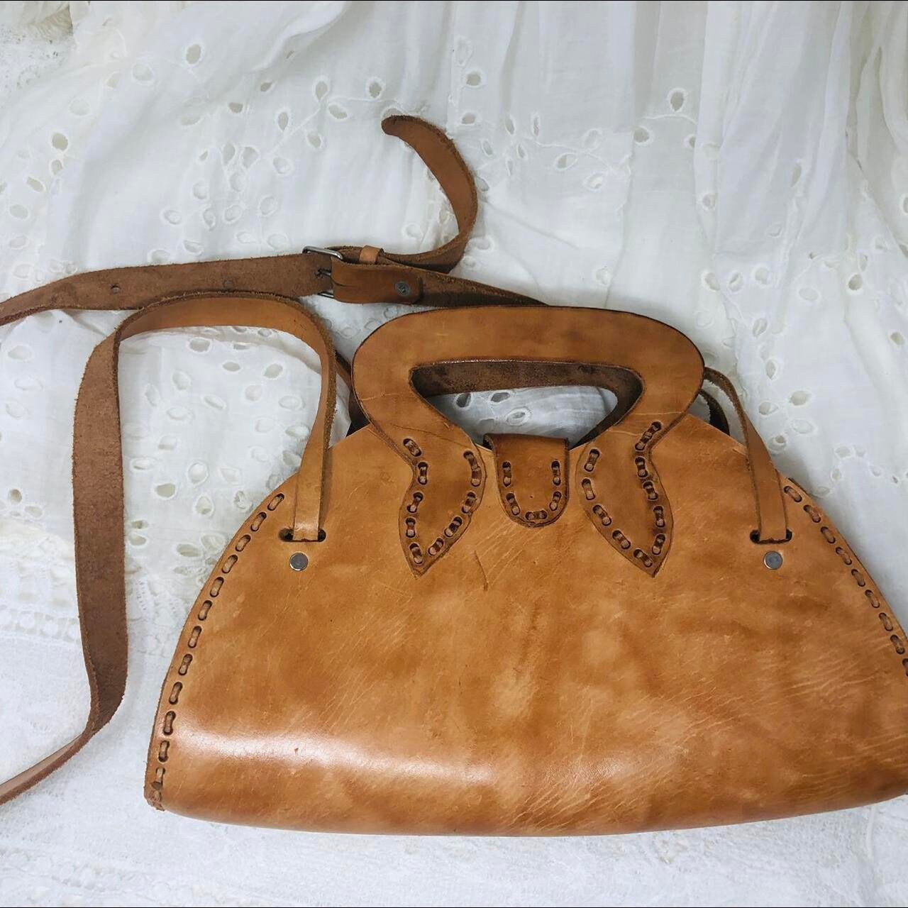 Leather Shoulder Bag, Boho Chic Leather Hobo Bag Slouchy Shoulder Purse ...