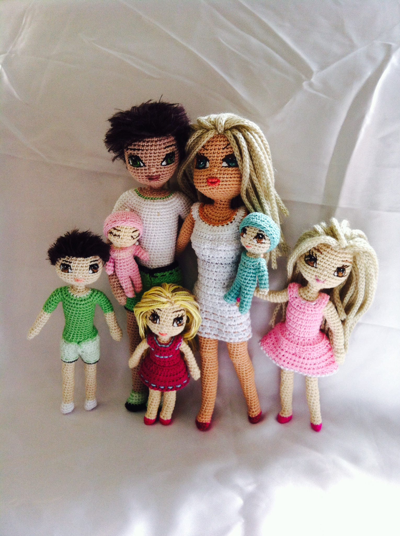 Kindabam Crochet Family Pattern PDF Downloadable File - Etsy UK