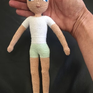 Crochet Boy - Man - Pattern PDF Download - Etsy