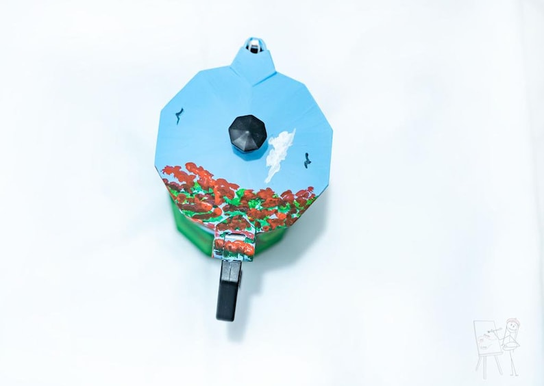 Dominican Painted "cafetera - Azucarera" Handmade Painted - Expresso ...