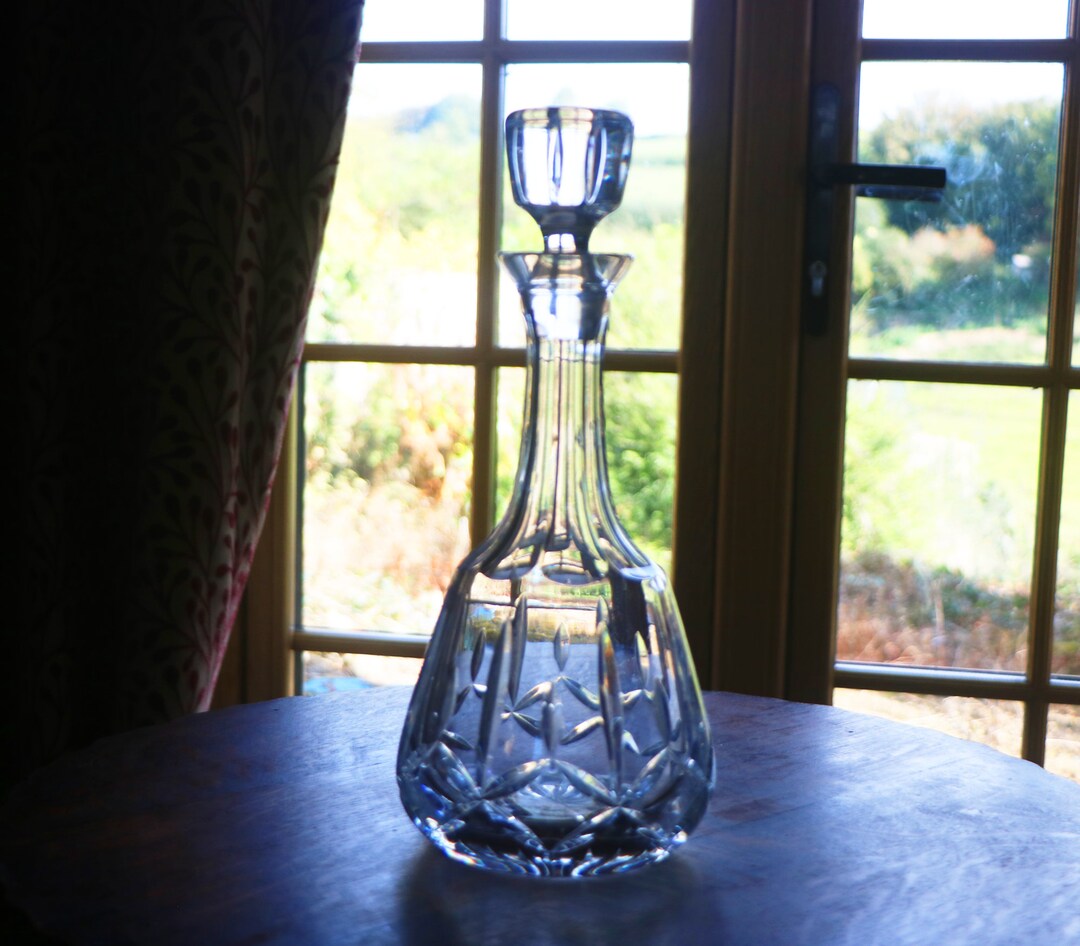 Beautiful Atlantis Wine Decanter, High Quality Lead Crystal, Hand Made ...
