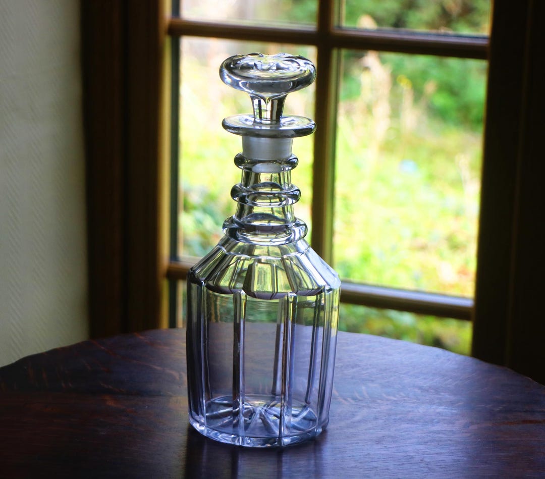 Antique Wine Decanter, Mallet Shape, C1920s Antique Decanter Drinks ...