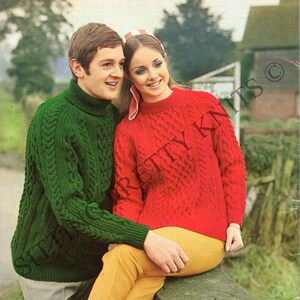 Patons Booklet No.161 the Aran Look, Vintage Knitting Patterns From the ...