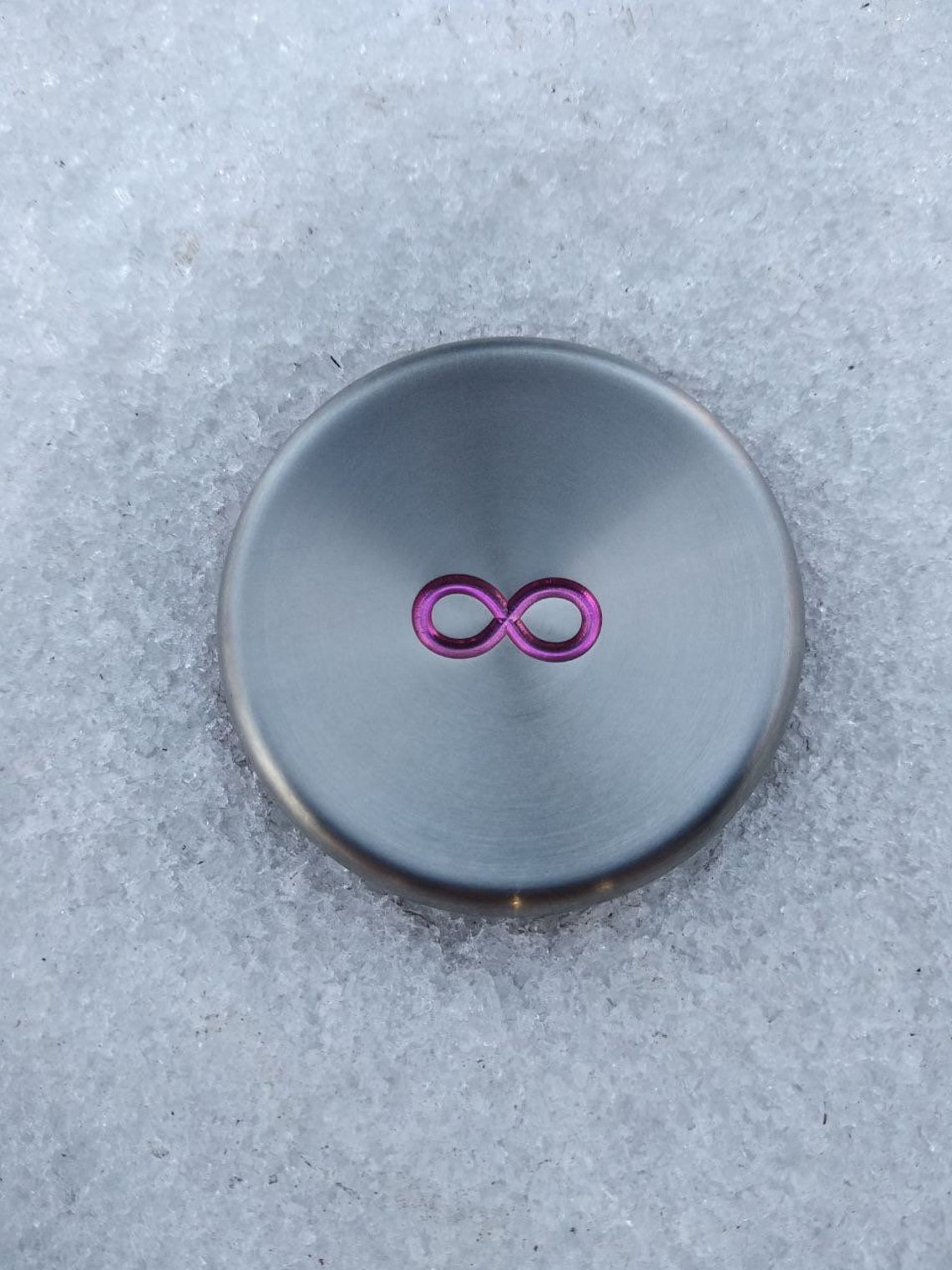 Titanium contact coin Infinite Wave skill toy | Etsy