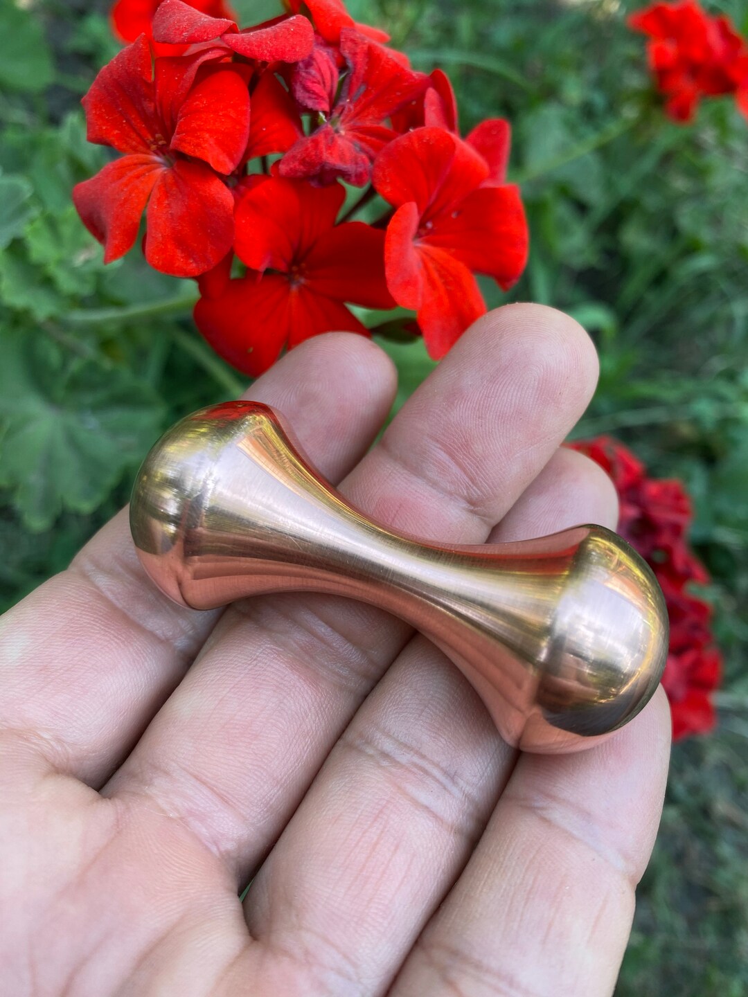 Hard Copper Knuckle Roller, Skill Toy, Fidget Toy - Etsy