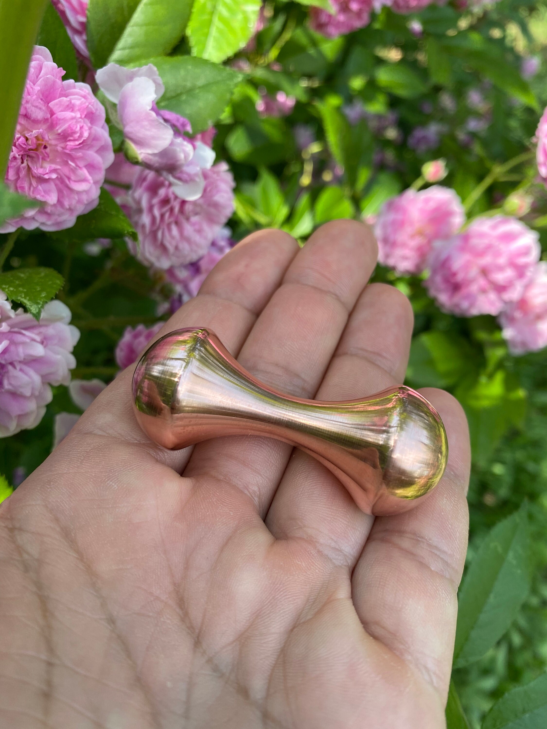 Hard Copper Knuckle Roller Skill Toy Fidget Toy | Etsy
