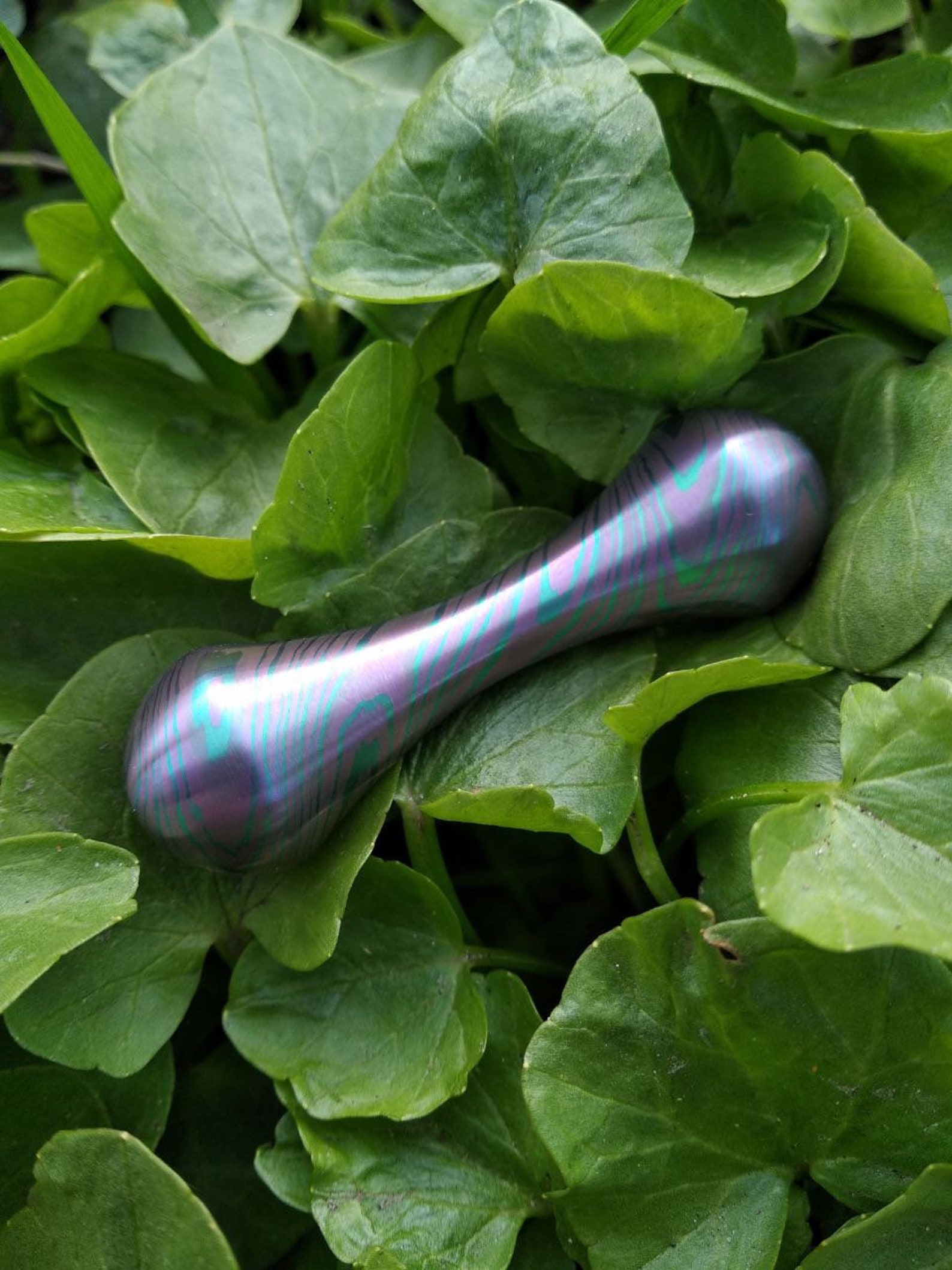 Mokuti Knuckle Roller Timascus Skill Toy Fidget Toy | Etsy