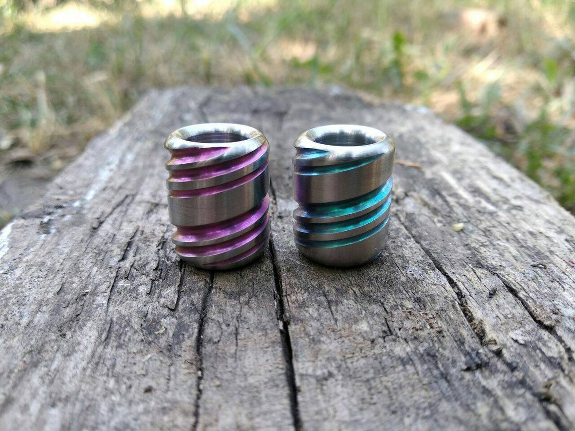 Titanium Begleri Beads Set status EDC Keychain - Etsy